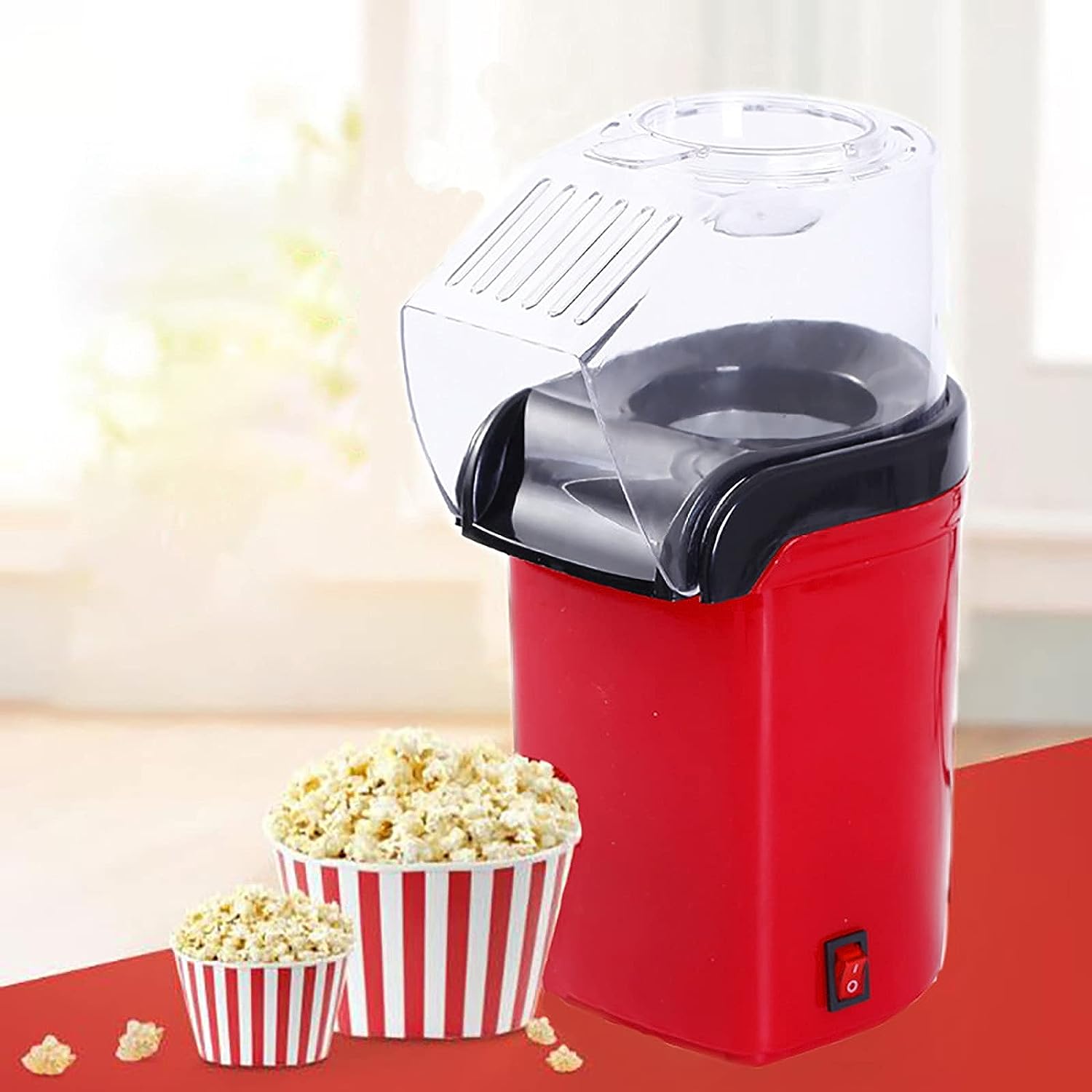Kompakt méretű, forró levegős popcorn készítő gép – 3 perc alatt ...