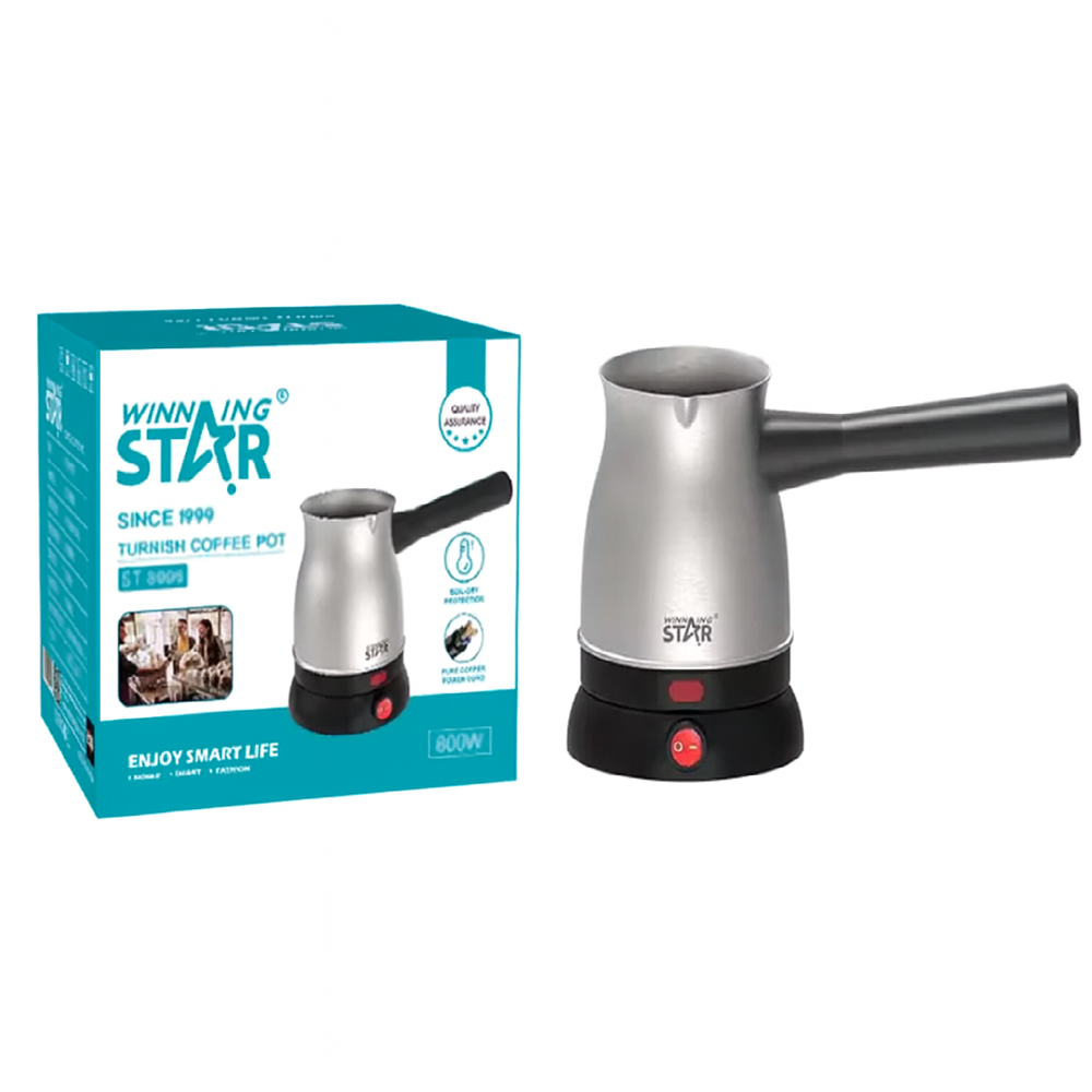 Winning Star elektromos török kávéfőző – 500 ml kapacitású gyorsfőző ...