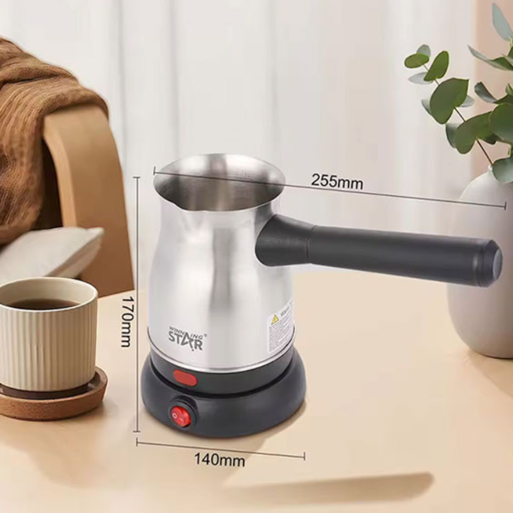 Winning Star elektromos török kávéfőző – 500 ml kapacitású gyorsfőző ...